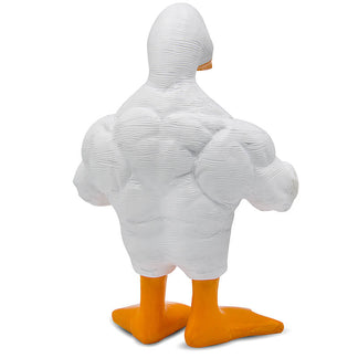 Bodybuilder Duck Statue (5.9in/15cm) – Beeaster
