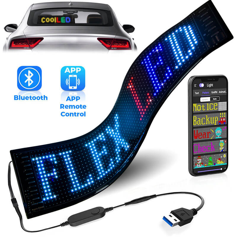 [NEW] Flexible USB LED-Screen FLEX in 4 Sizes – Beeaster